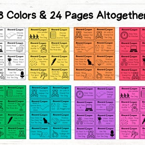 Classroom Reward Coupons|student Motivation|classroom Behaviour ...