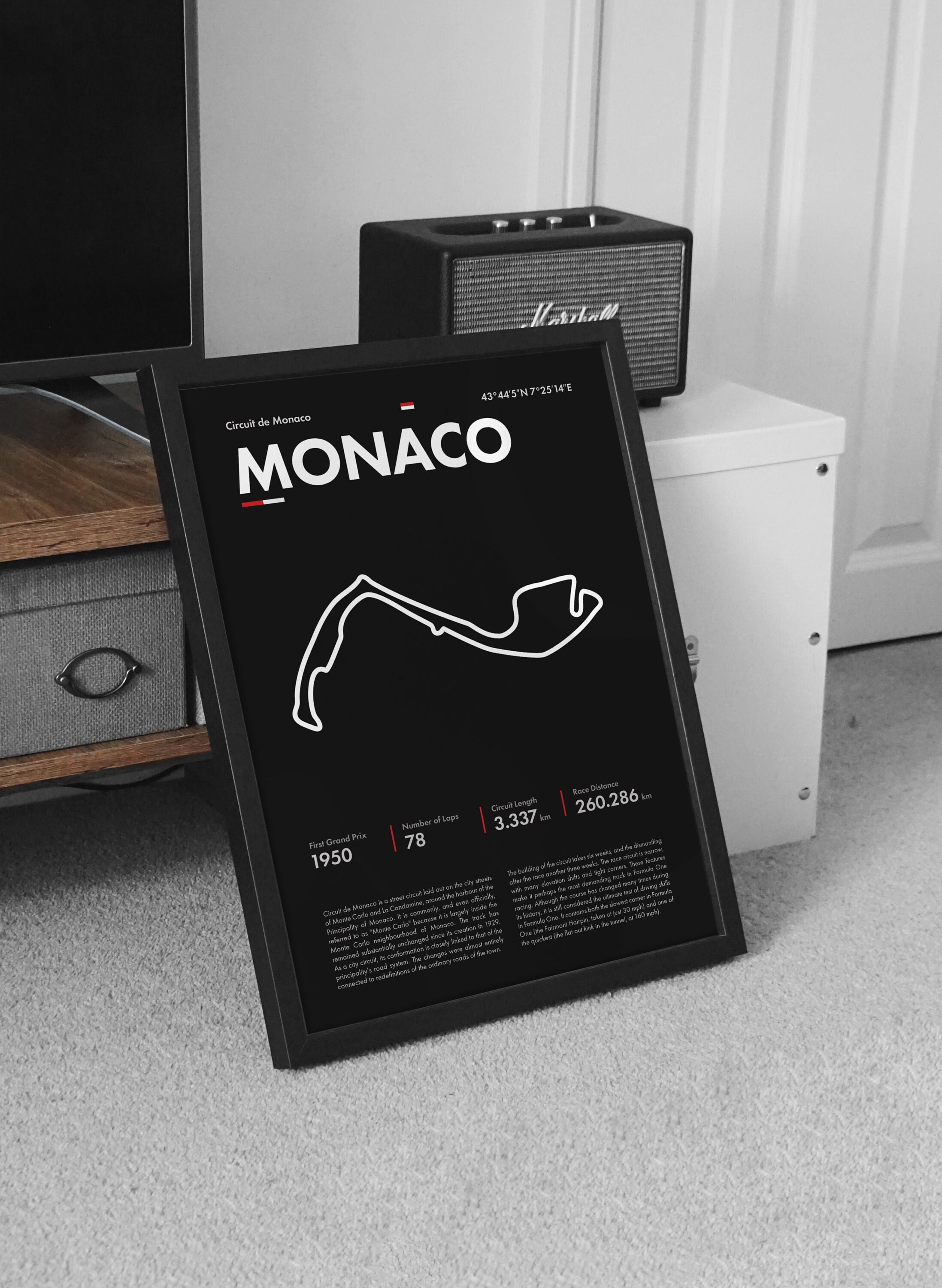 F1 Poster F1 Circuit Print Monaco Circuit Monaco Grand Prix - Etsy Portugal