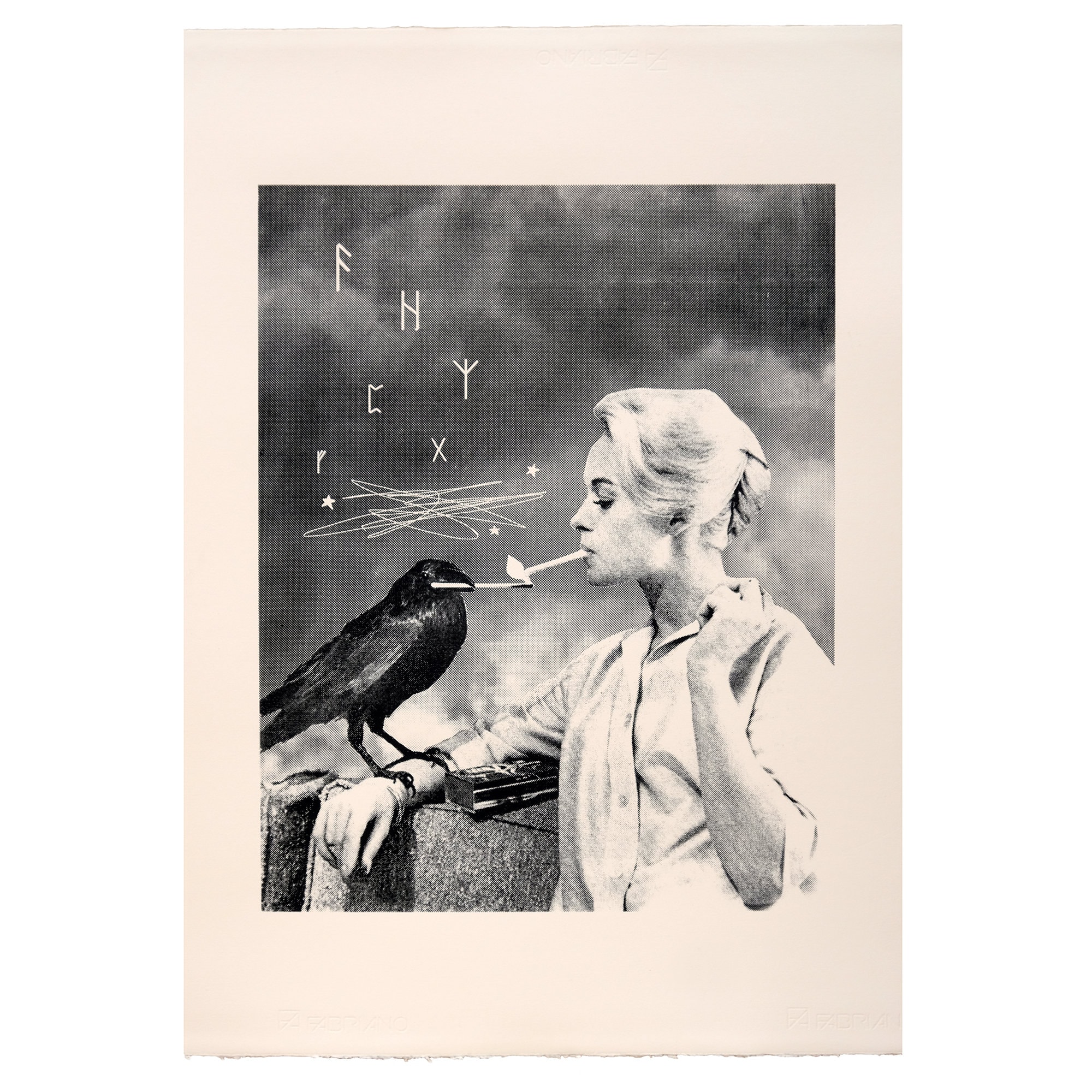 THE BIRDS Screen Print Movie Poster Screen Print Hitchcock Inspired ...