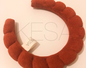 KESA Facial Headband Hairband Toweling Headband Croissant Headband ...
