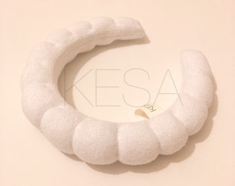 KESA Facial Headband Hairband Toweling Headband Croissant Headband ...
