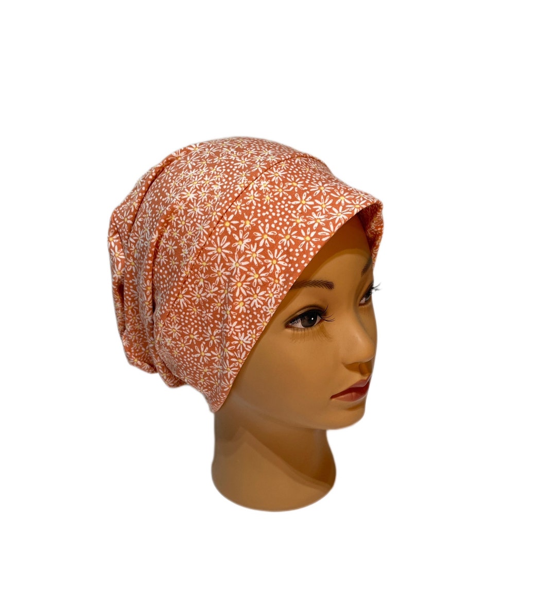 Orange Daisies Chemo Caps Designed for Cancer Patients Cancer Caps ...