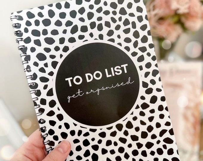 To Do List Notebook / Daily Schedule / Task List / Productivity Planner ...