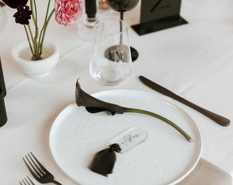 Custom Acrylic Place Card Custom Place Card Acrylic Name Tag Wedding ...