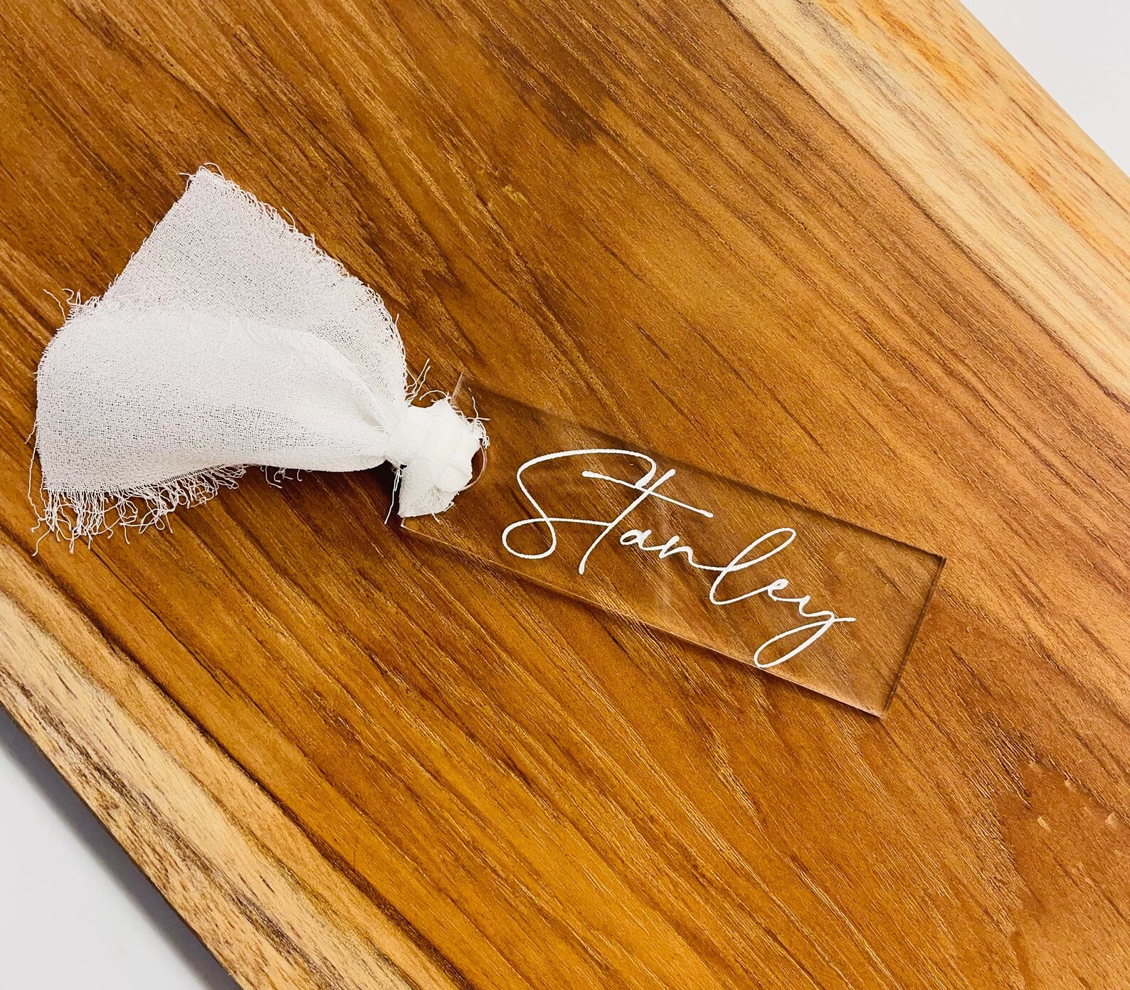 Custom Acrylic Place Card Custom Place Card Acrylic Name - Etsy