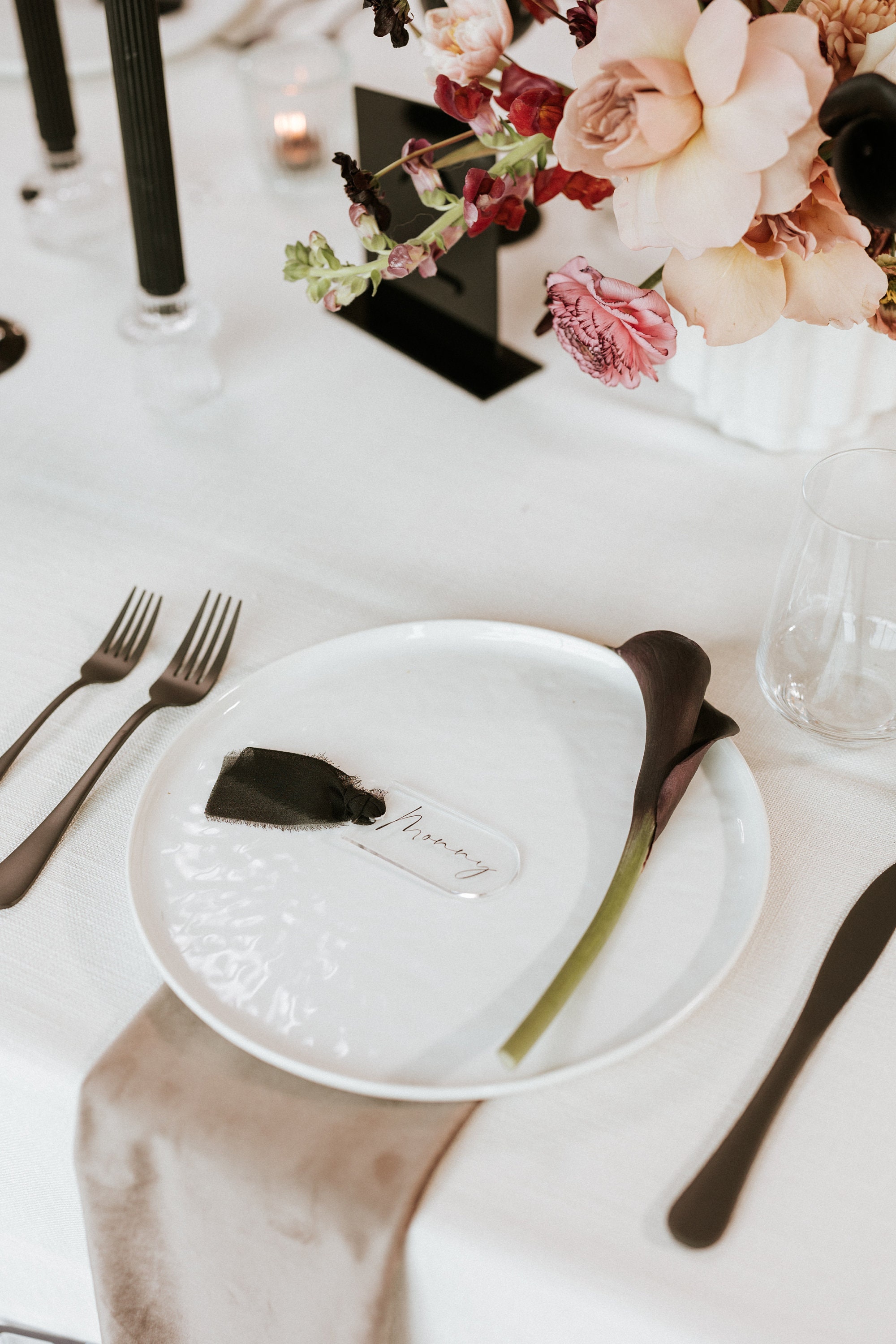 Custom Acrylic Place Card Custom Place Card Acrylic Name - Etsy