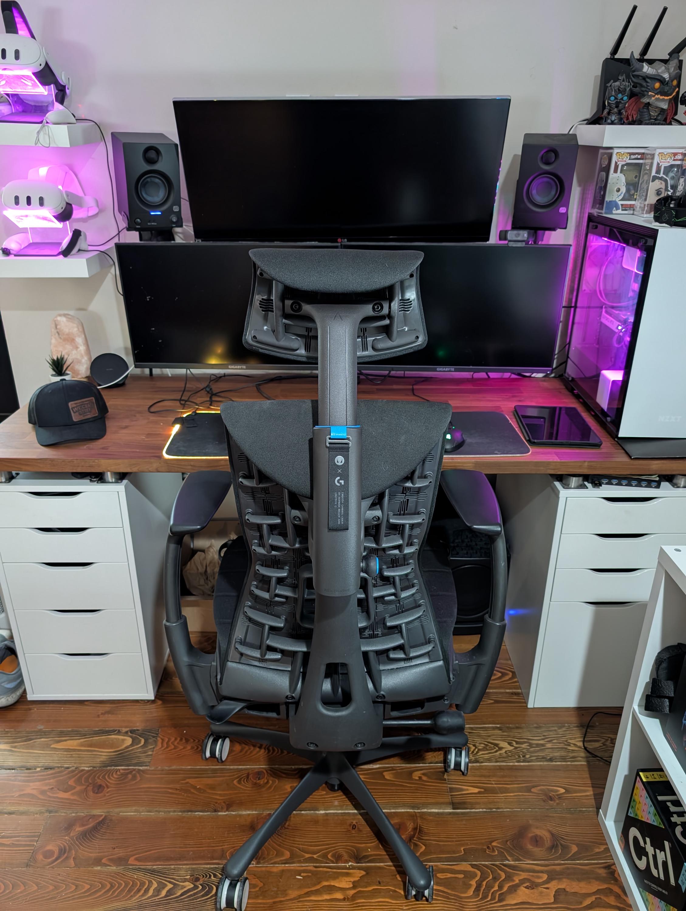 Herman Miller Embody Logitech Gaming Edition Atlas Headrest Tag Lanyard ...