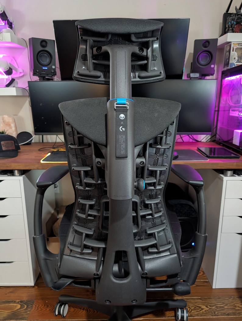 Herman Miller Embody Logitech Gaming Edition Atlas Headrest Tag Lanyard ...