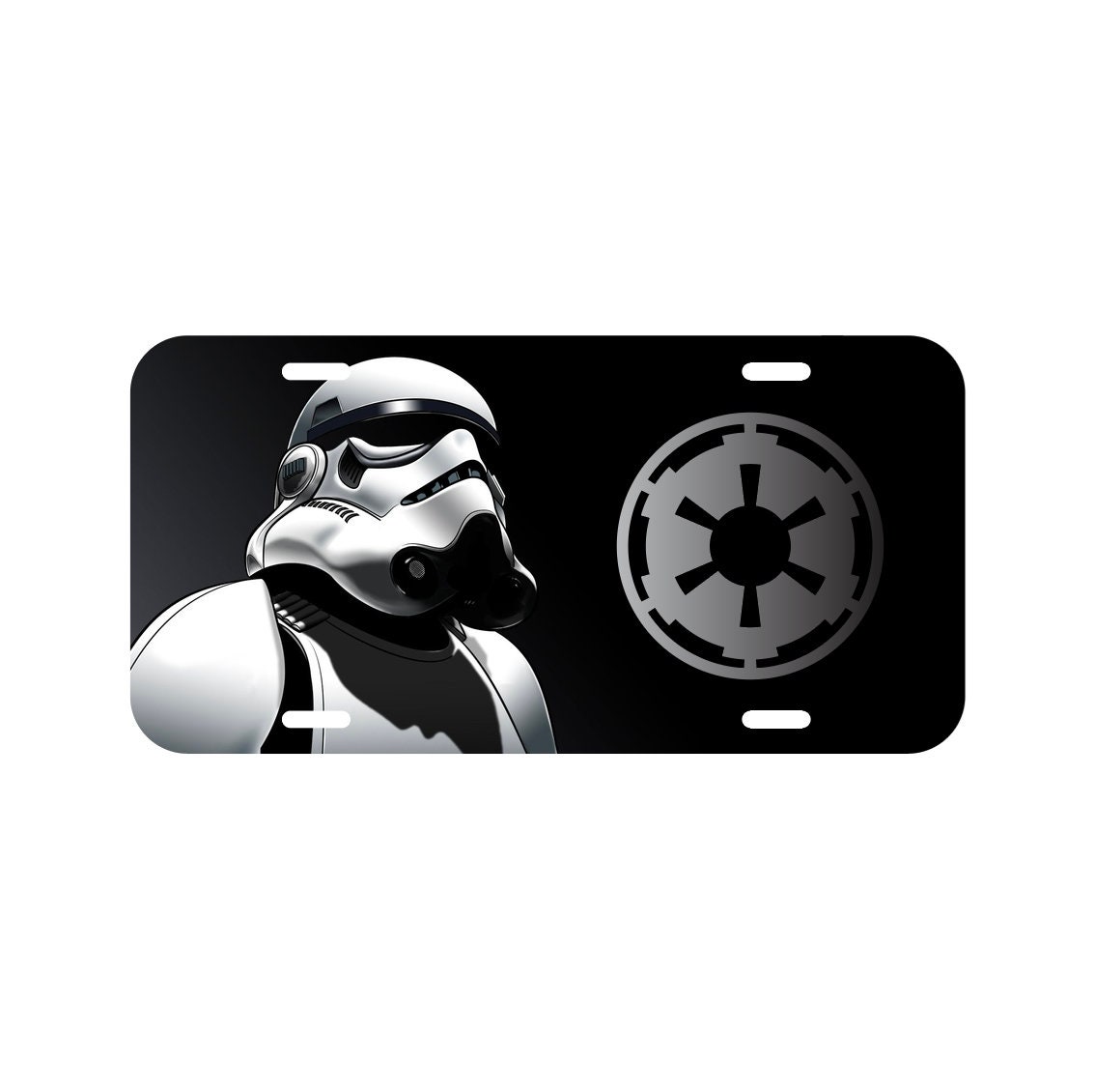 Imperial Storm Trooper Starwars Star Wars License Plate for - Etsy
