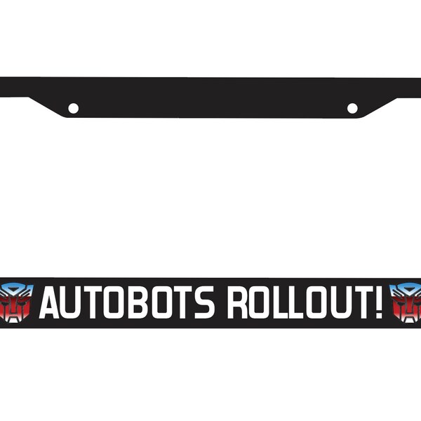 Transformers License Plate - Etsy