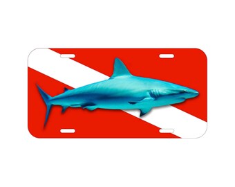 Scuba License Plate - Etsy
