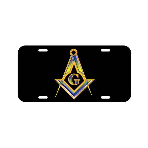 Free Mason Masonic Temple License Plate for Vehicles Cars - Etsy