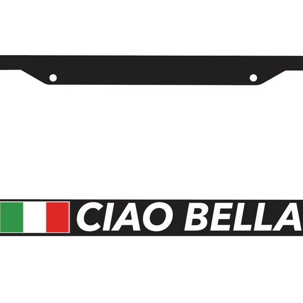 Italian License Plate Frames - Etsy