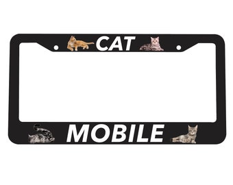 Kitten License Plate Frame - Etsy