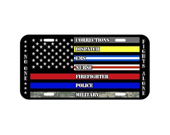 Fire Police License Plate - Etsy