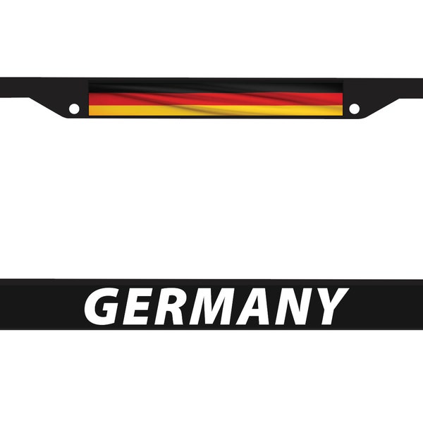 Personalized License Plate With German Flag - Etsy