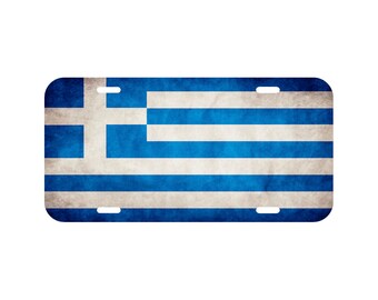 License Plate Greece - Etsy