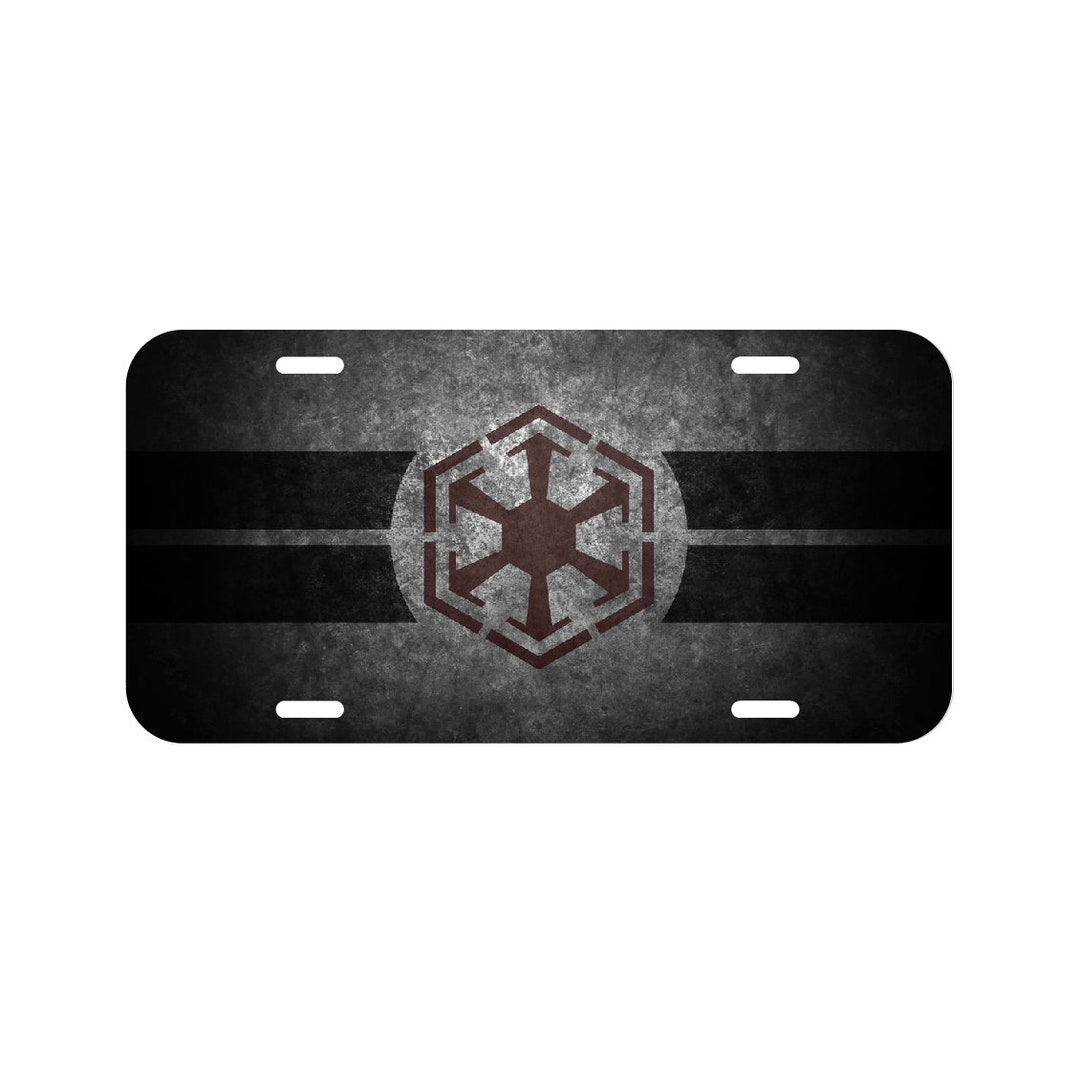 Sith Starwars Star Wars License Plate for Vehicles Cars Trucks - Etsy ...