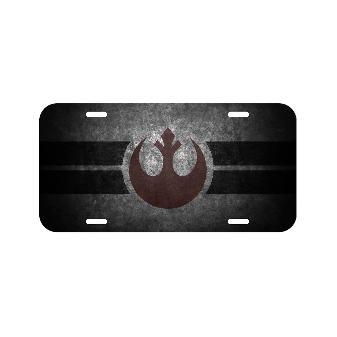 Rebel Starwars Star Wars License Plate for Vehicles Cars - Etsy