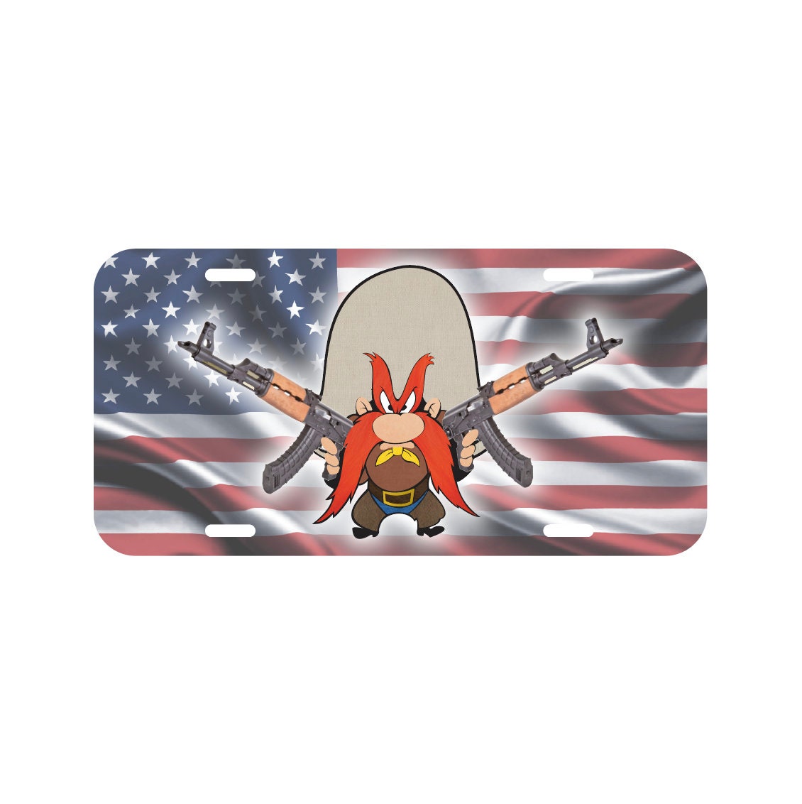 Yosemite Sam AK47 USA US American United States of America - Etsy