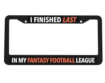Football License Plate Frame - Etsy