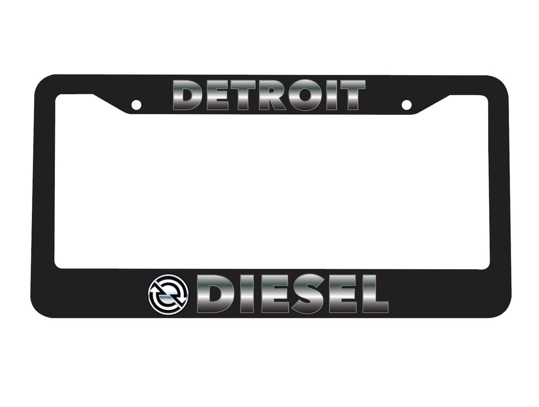 Detroit Diesel Turbo Diesel Engine Lifted 4x4 License Plate - Etsy