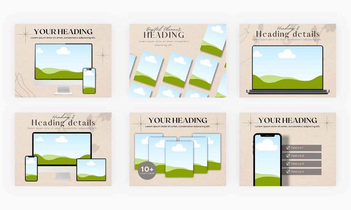 10+ Aesthetic Thumbnails Canva Template - Etsy