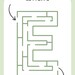 Colorful Playful Alphabet Maze Worksheet - Etsy