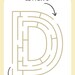 Colorful Playful Alphabet Maze Worksheet - Etsy