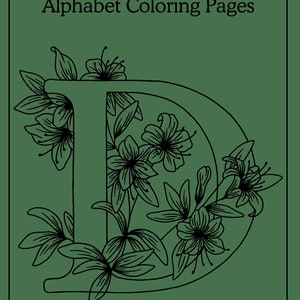 26 Printable Alphabet Coloring Page Worksheets for Kids: Preschool ...