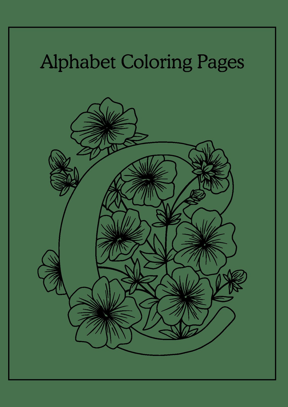 26 Printable Alphabet Coloring Page Worksheets for Kids: Preschool ...