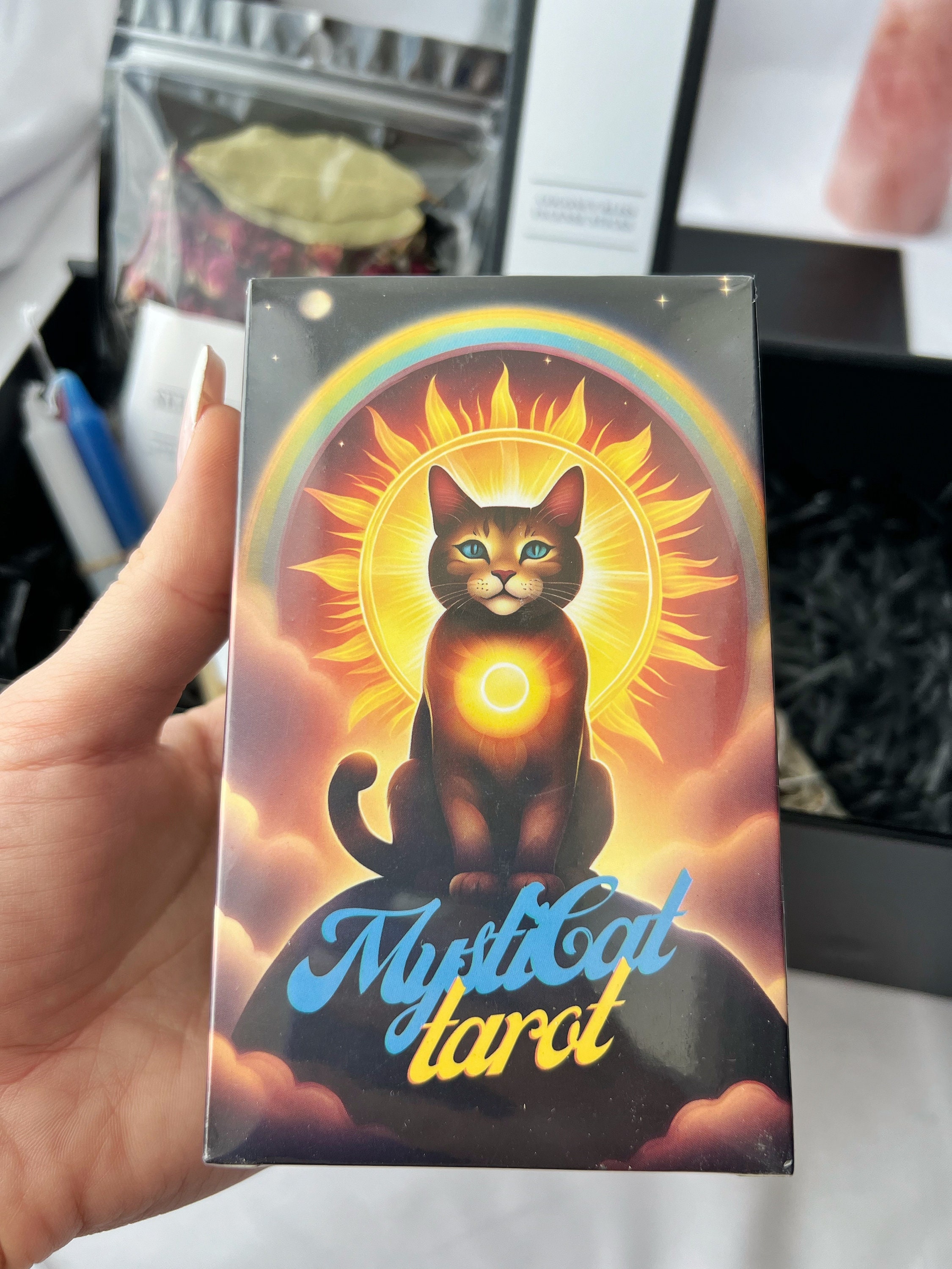 Mysticat Spiritual Kit | Spiritual Gift Box | Mystery Box | Self Care ...
