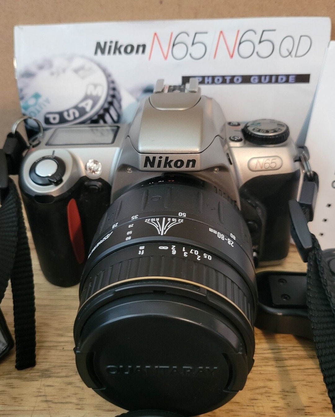 Nikon N65 35mm SLR Film Quantaray 28-80mm Works Free Shipping - Etsy