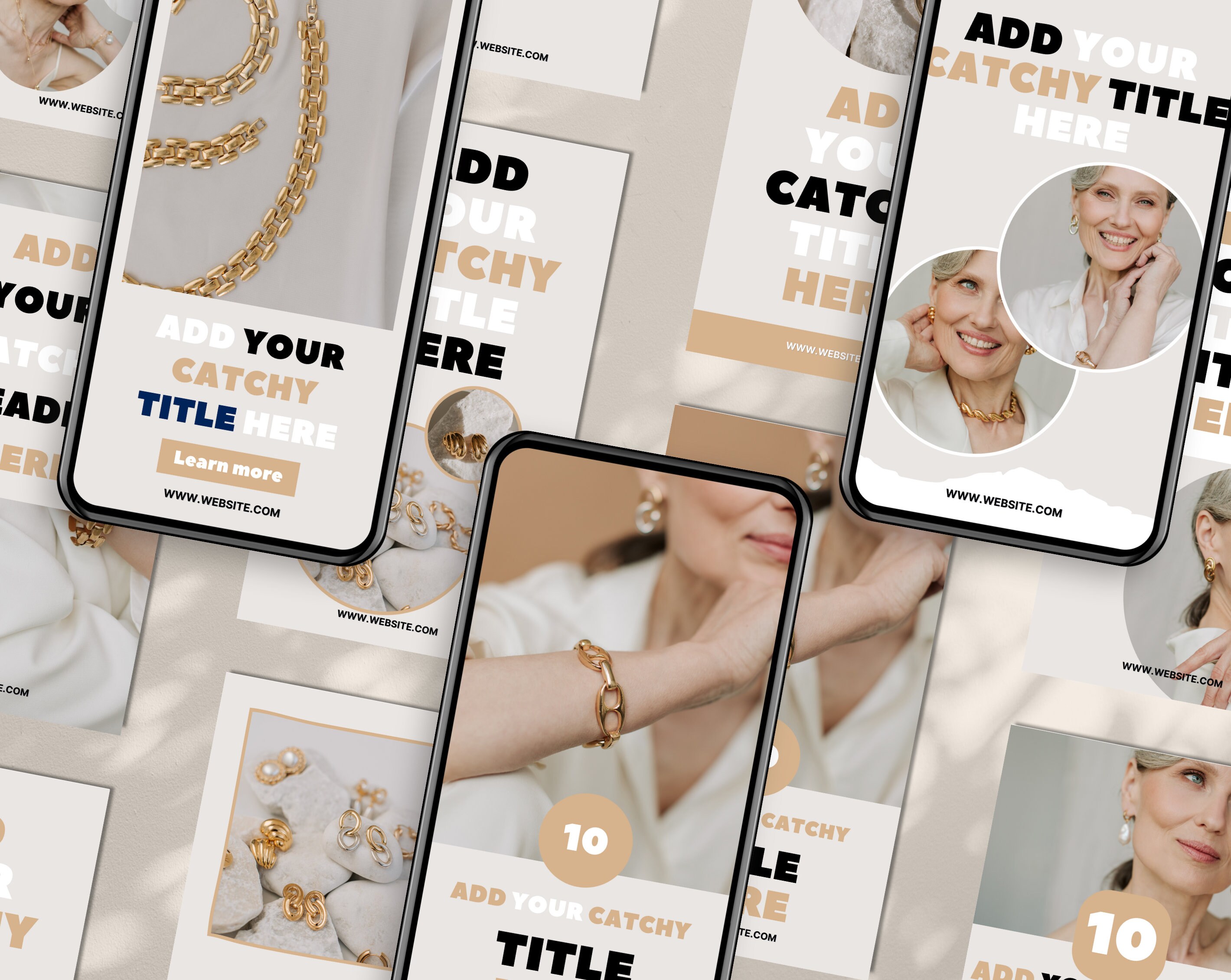 Pinterest Templates Board Covers Pinterest Pin Template Designs Boho ...