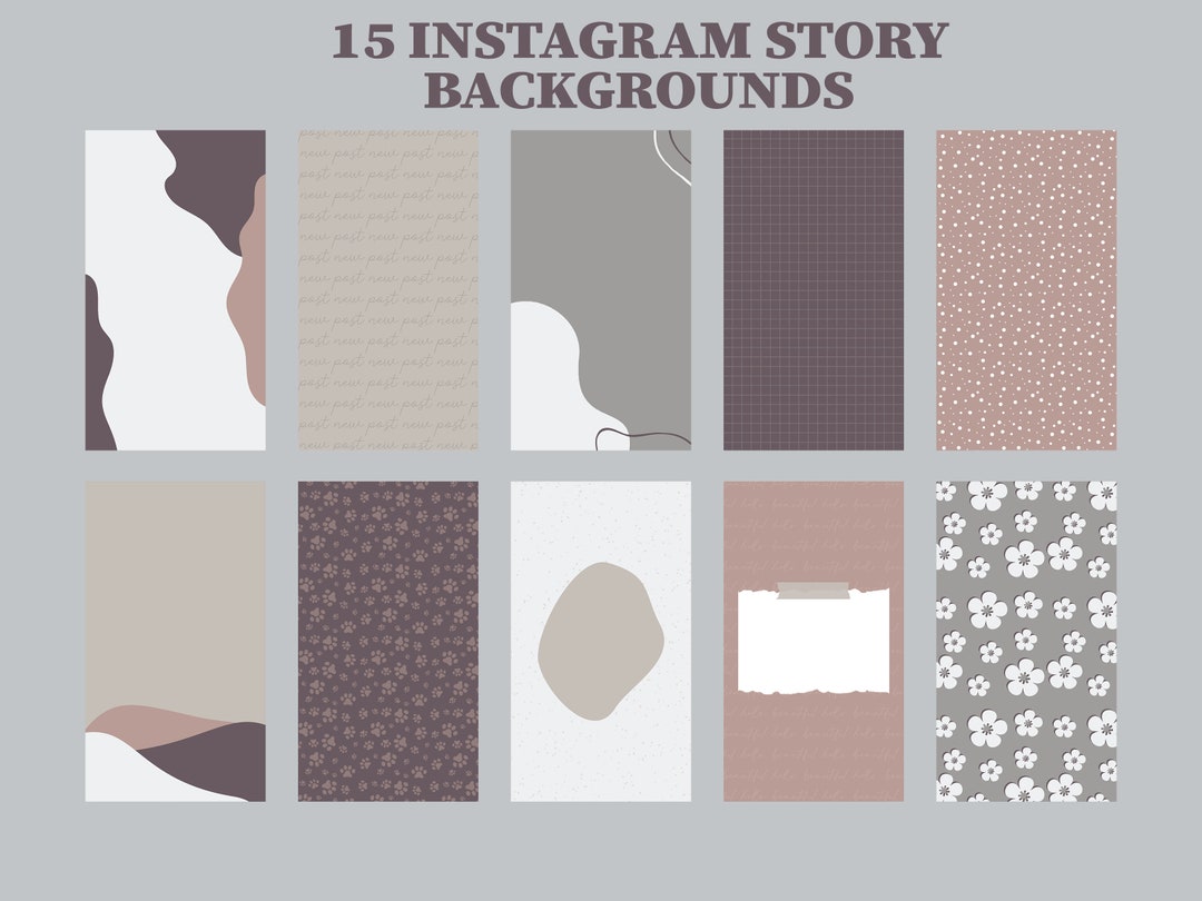 15 Purple Instagram Story Backgrounds, Instagram Backdrop, Blank ...