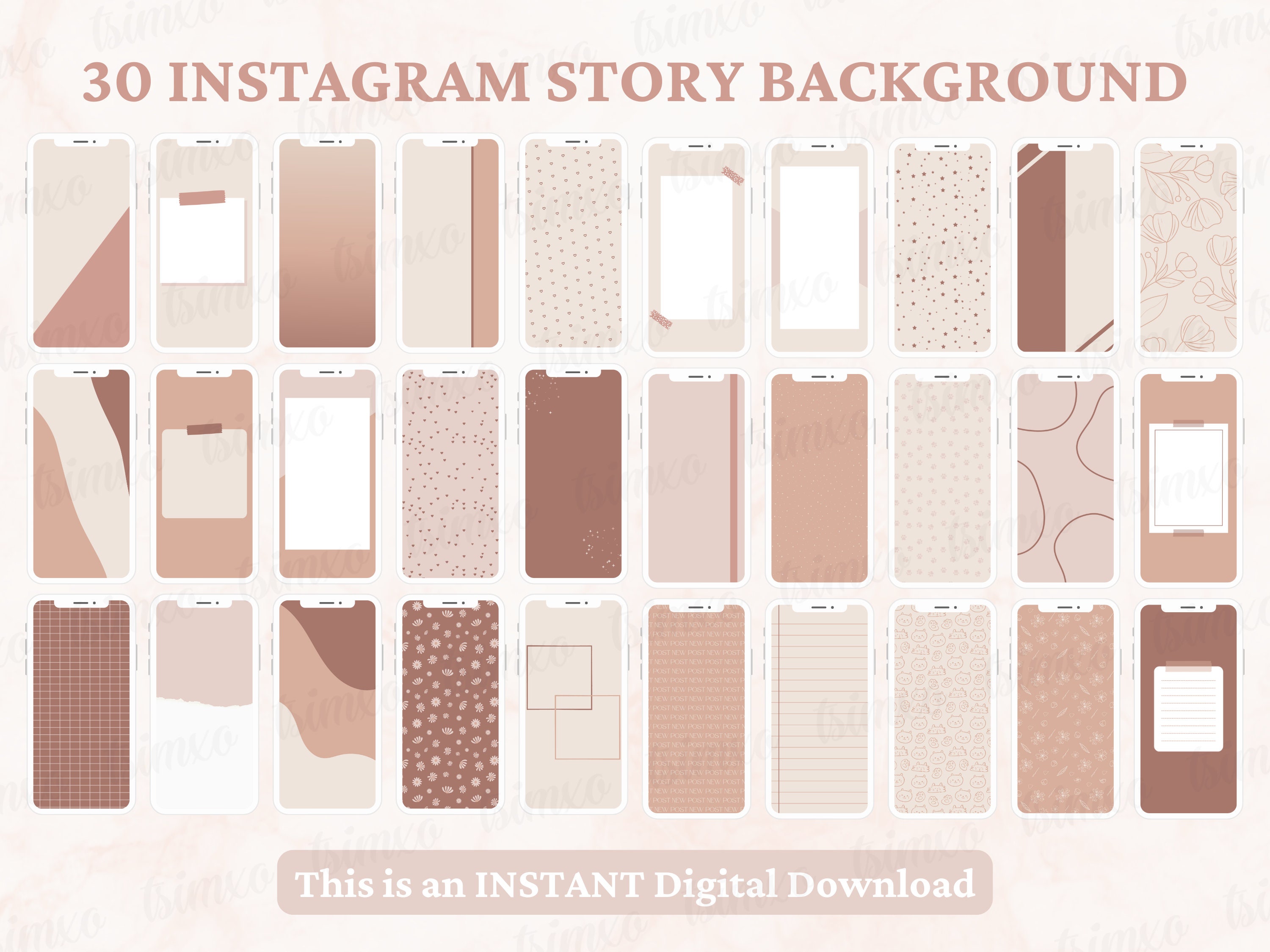 Blank Instagram Story Background Instagram Story Template Background ...