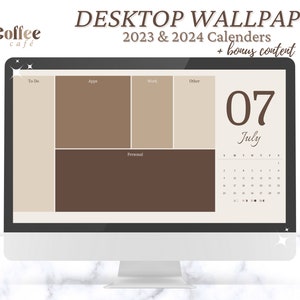 Desktop Wallpaper Calendar 2023 to 2024 - Monthly MacBook Background ...