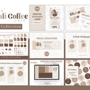 Email Signature Template Canva - Editable Email - Small Business Email ...