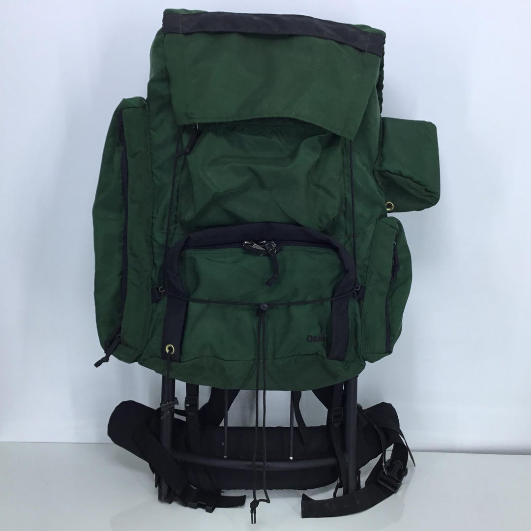 Vintage MED External Aluminum Frame Backpack OASIS Camp Trails ...