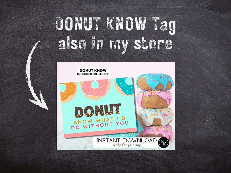 General Conference Donut Forget Treat Tag, LDS Printables - Etsy
