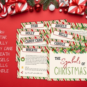 Symbols of Christmas Activity Cards, Christmas Eve Storytime, Download ...