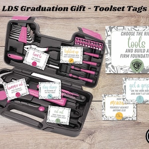 LDS Graduation Gift Toolset Tags, Choose the Right Tools, LDS Youth ...
