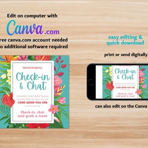 Ministering Interview Invitation and Handout- 4 Seasons Bundle - LDS ...