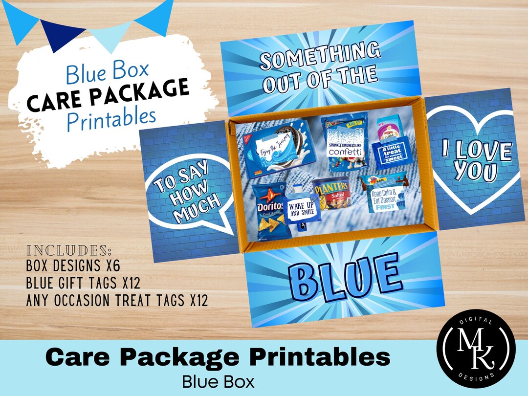 Out of the Blue Care Package Printables | College, Missionary ...