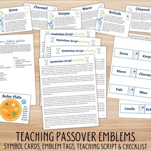 Simplified Christian Seder Haggadah Script, the Last Supper, Passover ...