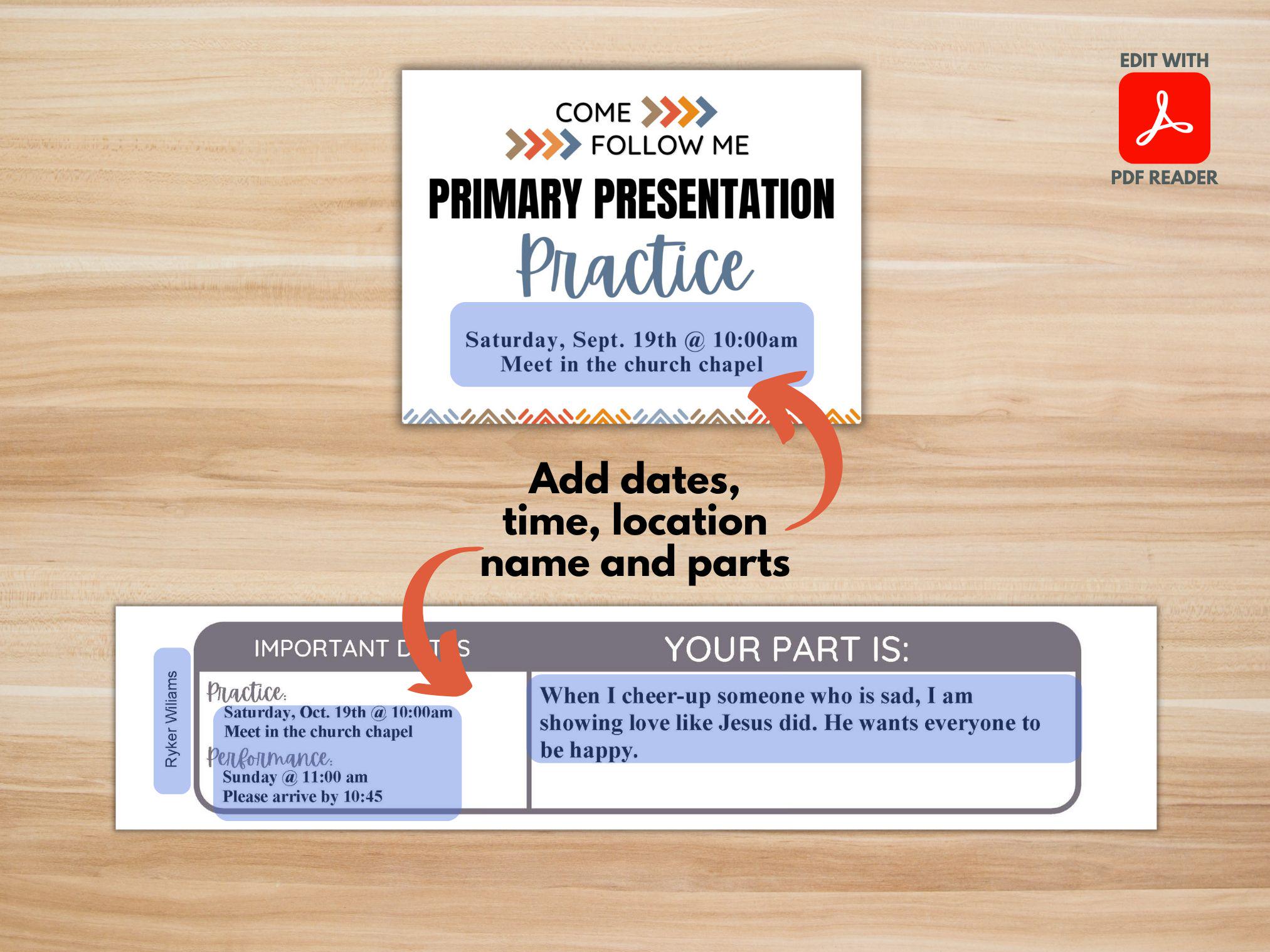 LDS Primary Presentation Script Bundle – 2026 the Old Testament - Come ...