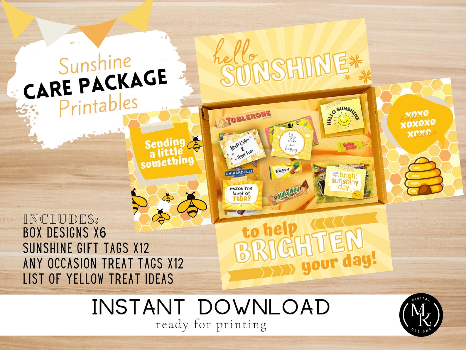 Sunshine Care Package Printables College Missionary & - Etsy