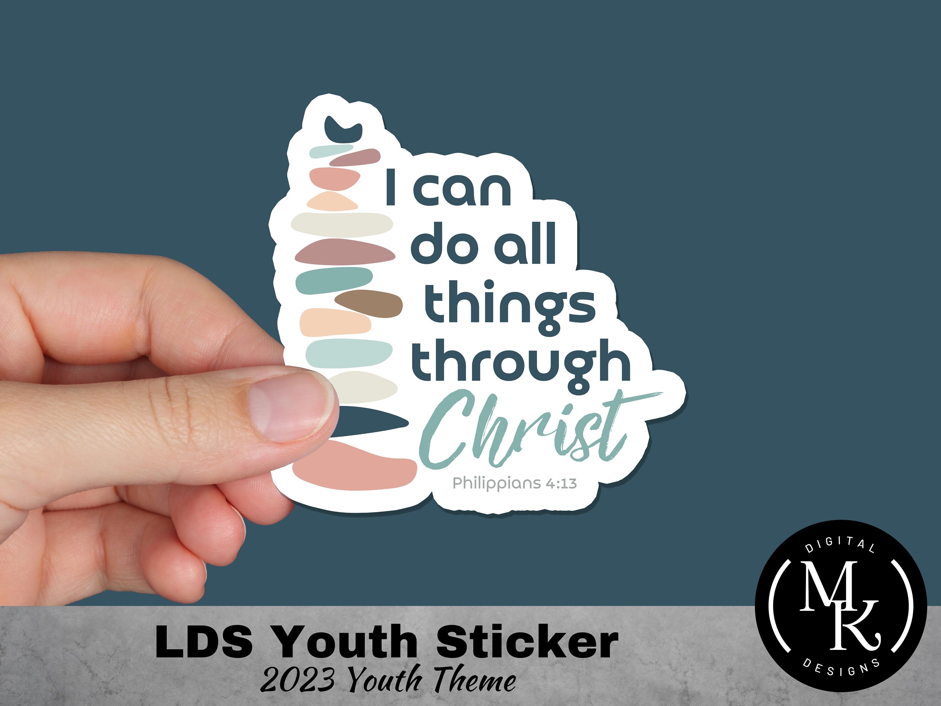 I Can Do All Things Through Christ Sticker 2023 LDS Youth - Etsy