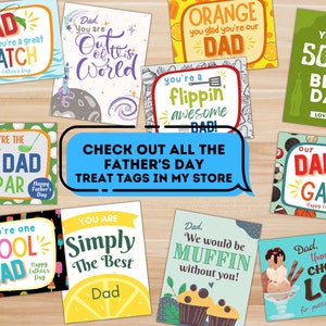 Best Dad by Par Golf Card, Father's Day Gift Tag, Printables - Etsy