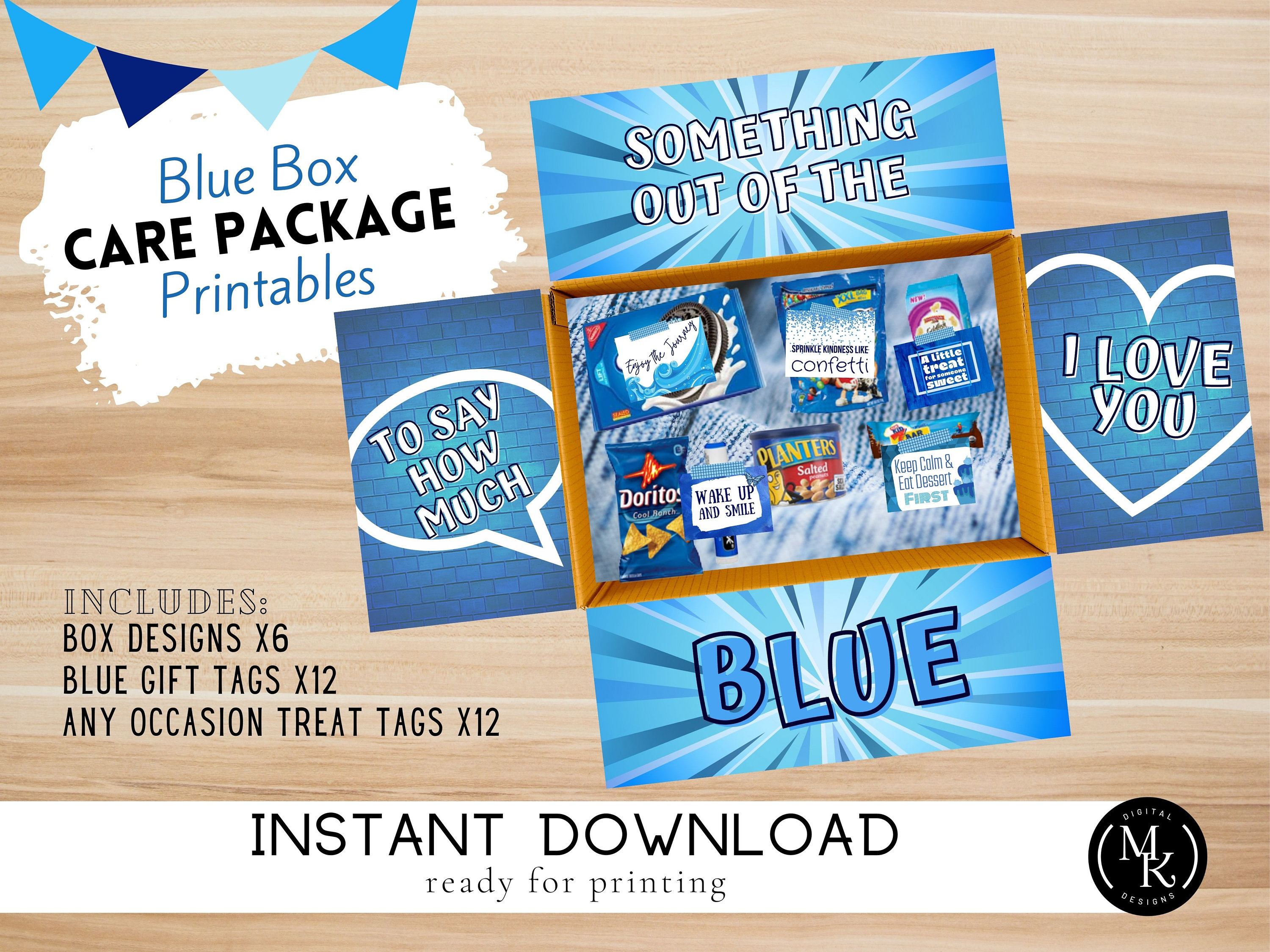 Out of the Blue Care Package Printables College Missionary - Etsy